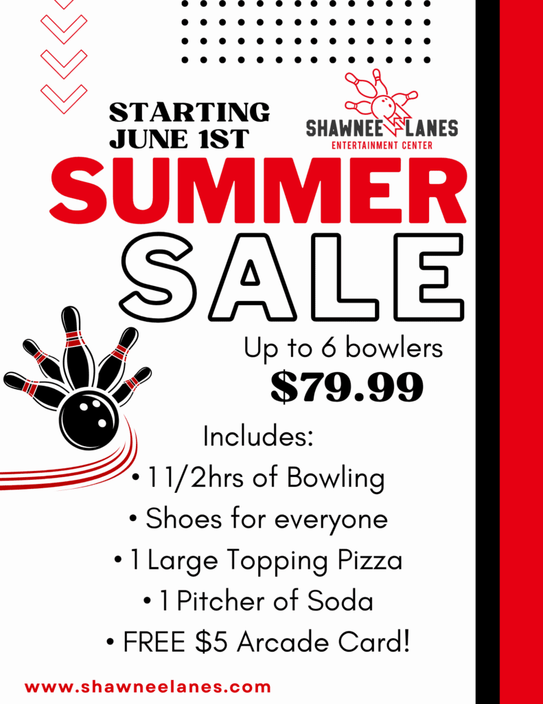 Discounts | Specials | Bowling | Shawnee Lanes | Chillicothe OH